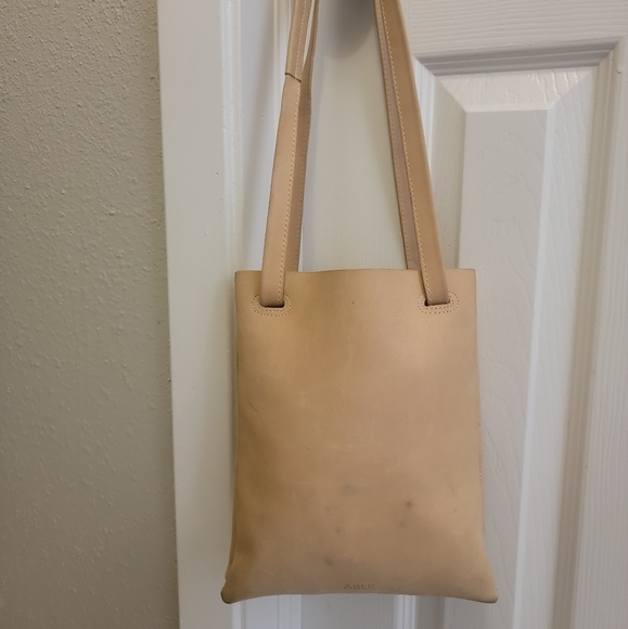Able | Bags | Able Local Global Tan Leather Bag | Poshmark